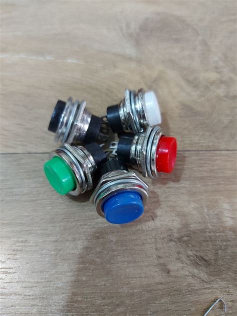 Saklar Push Reset Button On 2 Kaki Besar Besi Tombol Tekan On Besi 2 Pin Lazada Indonesia