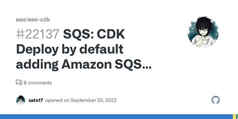 Sqs Cdk Deploy By Default Adding Amazon Sqs Keysse Sqs Encryption