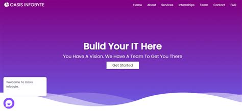My Oibsip Internship Journey With Oasis Infobyte Learning Web