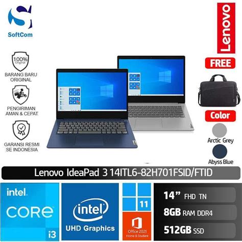 Jual Lenovo Ideapad Slim 3i 14itl6 Fsid Ftid Notebook Core I3 1115g4 8gb 512gb Ssd 14 Win 11