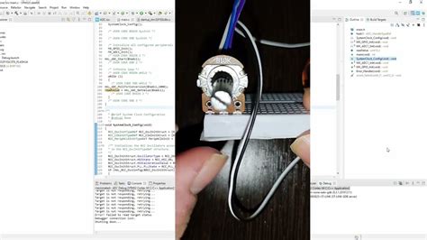 Stm32 Урок №12 Подключение потенциометра 10кОм к плате Stm32 Stm32 Youtube