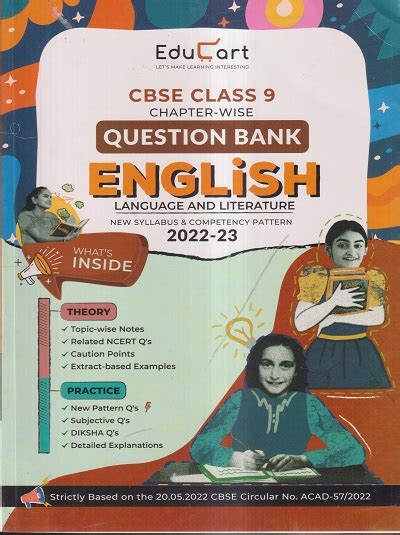 cbse chapter wise question bank 2022 23 class 9th english language and literature educart