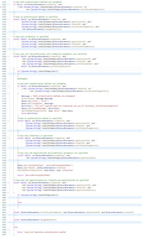 Duplicate Code Error In M365dscutilnew M365dscconnection · Issue 2439 · Microsoft