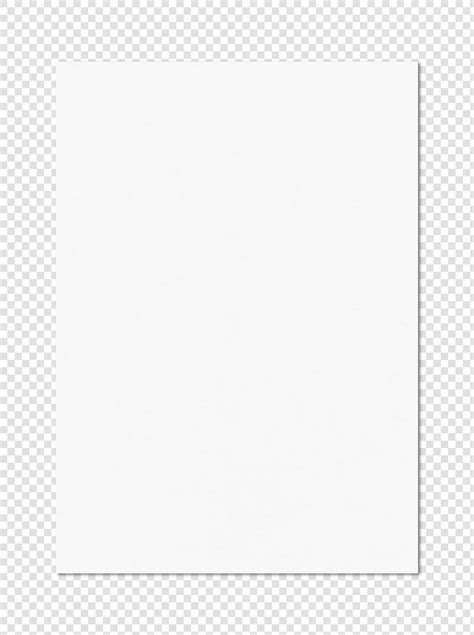 Premium Psd Blank White A4 Paper Sheet Mockup