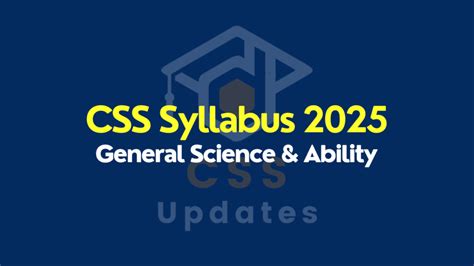 css current affairs syllabus 2025 pdf css syllabus 2025