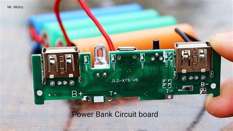 Power Bank Circuit With Display