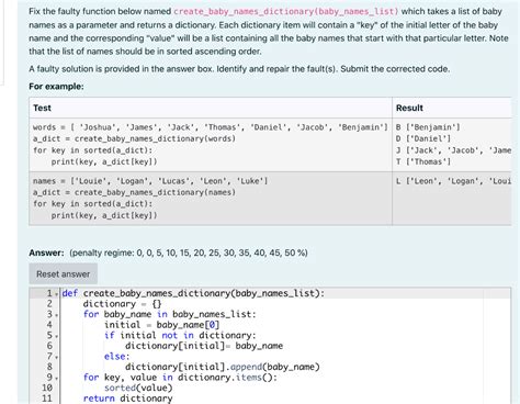 solved fix the faulty function below named