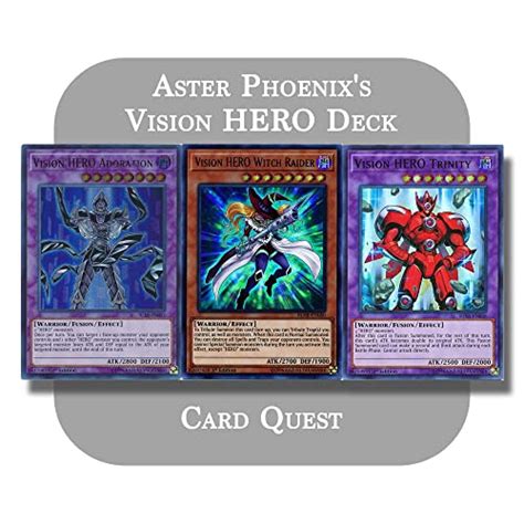 Yu Gi Oh Gx Aster Phoenixs Complete Vision Hero Fusion Deck Wantitall
