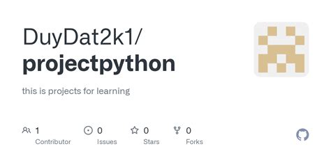 Github Duydat2k1projectpython This Is Projects For Learning