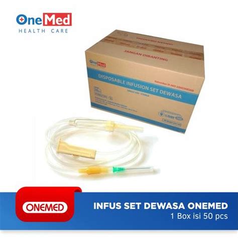 Jual Infus Set Dewasa Box Isi 50pcs Onemed Kota Surabaya Onemed