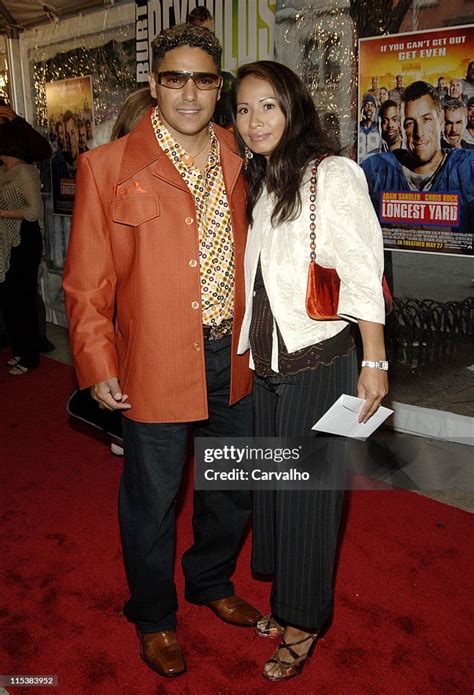 Nicholas Turturro And Lissa Espinosa During The Longest Yard New