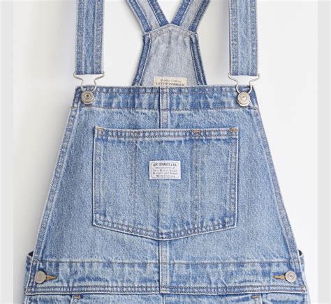 Vintage Womens Overalls Light Wash Levis® Us