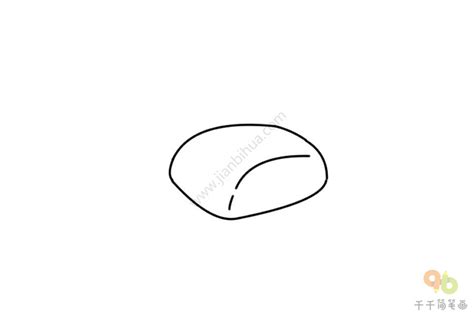 草莓味的小馒头简笔画 主食简笔画