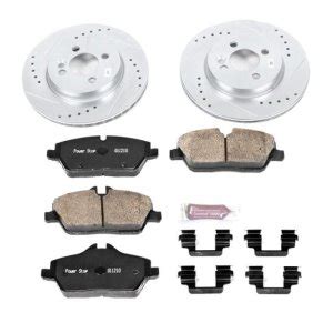 Mini Cooper Brake Kit Front Powerstop Drilled And Slotted Rotors