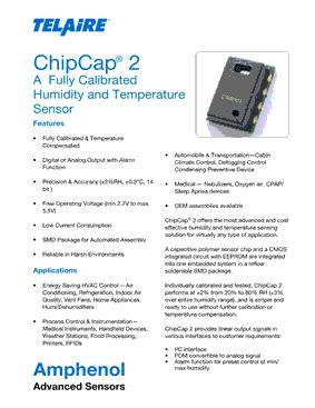 CHIPCAP2 Datasheet PDF Amphenol Corporation