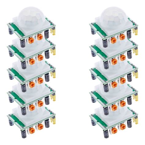 Modulo Sensor De Movimento Piroelétrico Presença Hc Sr501 Pir Para Arduino 10 Peças Shopee