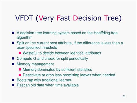 Ppt Mining Decision Trees From Data Streams Powerpoint Presentation