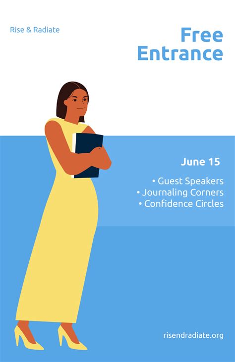 Free Girl Motivational Poster Template To Edit Online