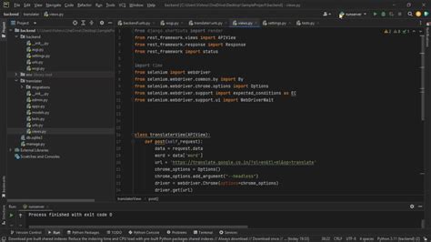 Codingforfun Webscraping Translator Pythondjango Selenium Shyam Krishnan