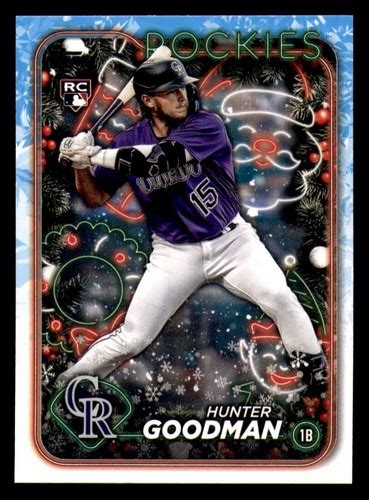 2024 Topps Holiday Colorado Rockies Team Set Ebay