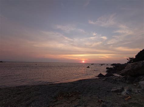 夕景 淡路島 民宿いづみ丸