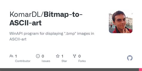 Github Komardlbitmap To Ascii Art Winapi Program For Displaying