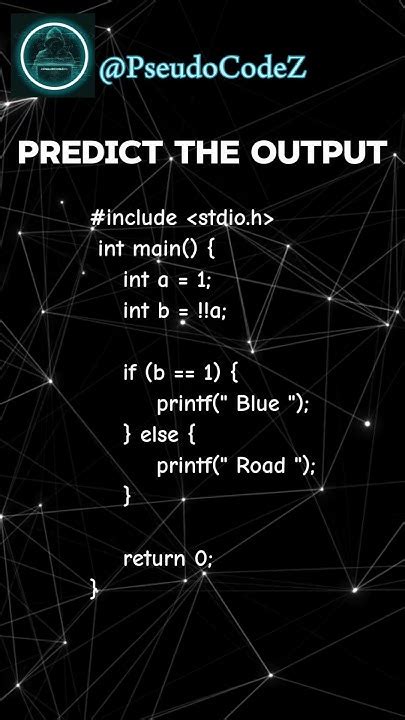 Predict The Output Programming Coding C Youtube