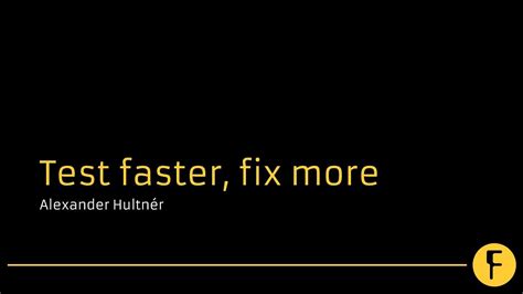 Github Hultner Test Faster Fix More Benefits Of Property Based