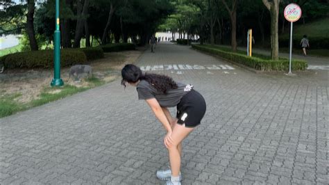 Vlog 오랜만이네요 줄이고 줄인 여름 일상 1탄 행복 달리기 잘 먹기 Youtube