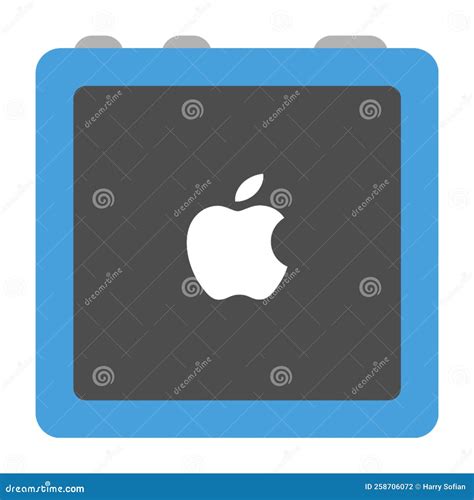Ipod Nano 6th Generation Illustration Editorial Photography
