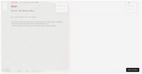 React Leaflet Georaster Codesandbox