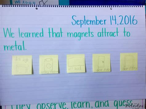 Class Science Journal Mrs Richardsons Class