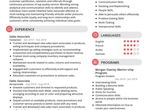 Sales Associate Resume Sample In 2025 Resumekraft