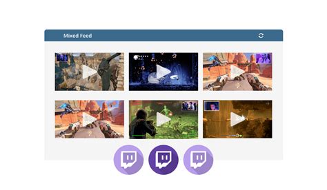 Twitch Feed Widget Free And Works On Any Website