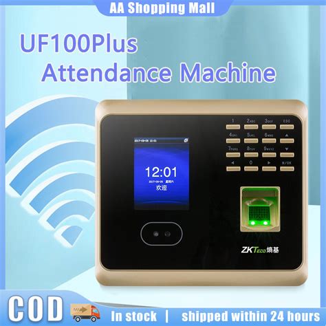 Zk Uf100 Biometric Fingerprint Time Attendance System Time Cards Face Scan Time Attendance 2