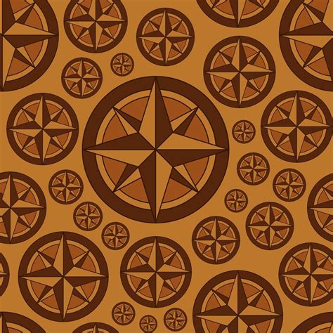 Compass Seamless Pattern 3207253 Vector Art At Vecteezy
