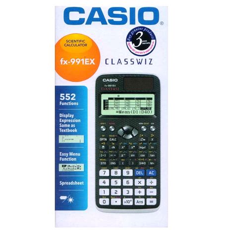 Casio Fx 82cw Classwiz Vitenskapelig Kalkulator Skolehusetno