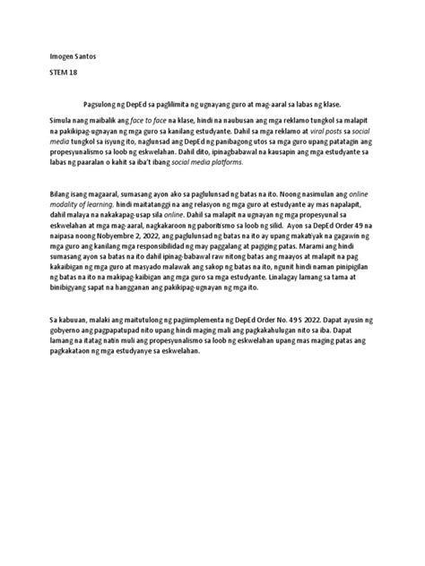 Posisyong Papel Pdf