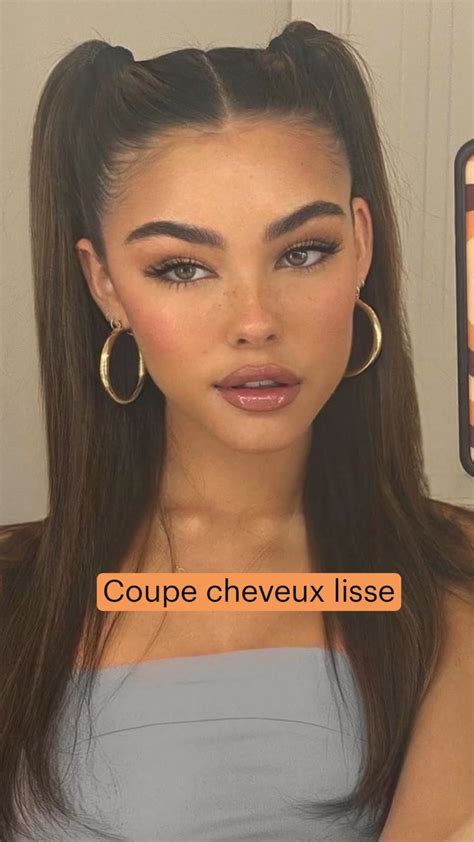 Coupe Cheveux Lisse Coiffure Cheveux Lisse Cheveux Lisse Idées De