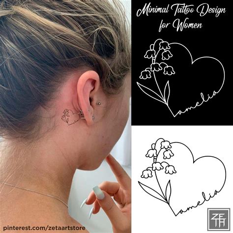 10 Elegant Girly Heart Tattoo Designs That Shine