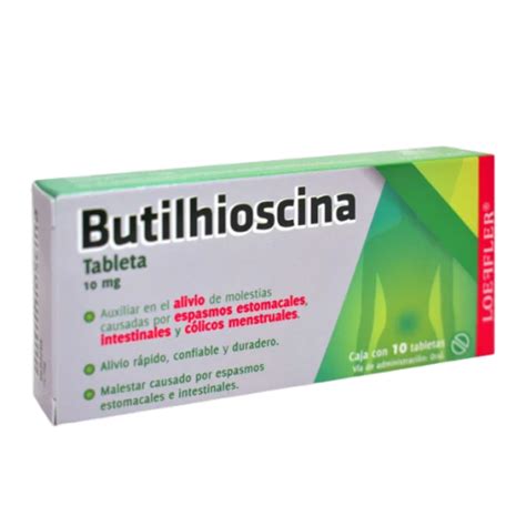Butilhioscina 10 Mg C10 Tabs Loeffler Phemedica