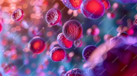 Premium Photo A Detailed Image Of Platelets Small Cell Fragments Responsible For Clotting