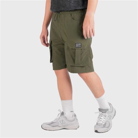 Cargo Short Pants Olive Wellborn
