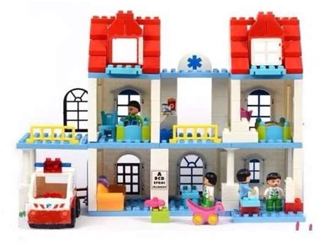 Игрушки Конструктор Jdlt 5176 аналог Lego Duplo Пункт скорой