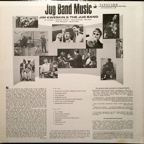 Jim Kweskin And The Jug Band Jug Band Music Lp Album Re Funky