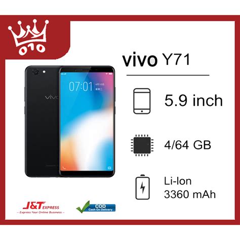 Jual Hp Vivo Y Ram Gb New Kapasitas Tinggi Dual Sim Murah Android Smartphone Fullset