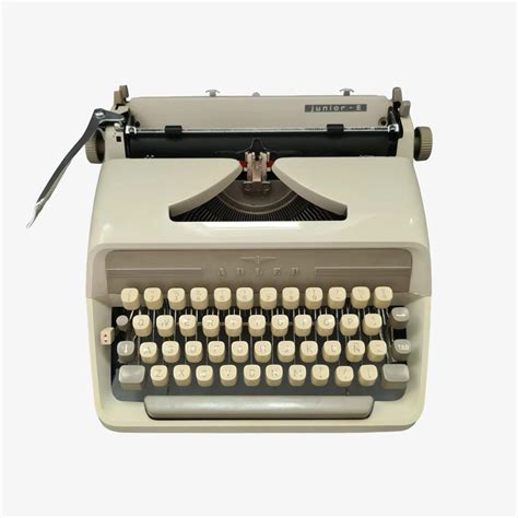 Rare Typewriter Models And Fonts Elgranero Typewriterpany