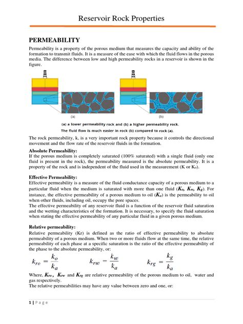 Permeability Pdf Permeability Earth Sciences Fluid Dynamics