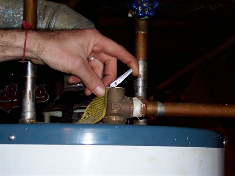 How To Replace A Temperature And Pressure Tandp Relief Valve In A Water