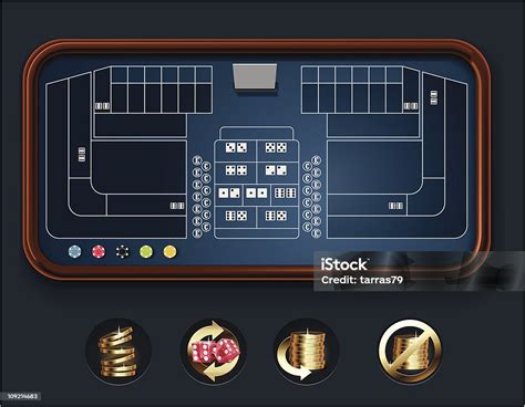 Craps Table Layout Stock Illustration Download Image Now Craps